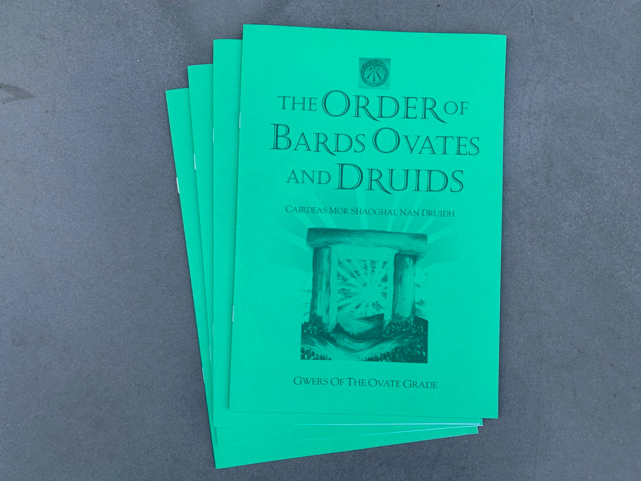 Ersatzhefte Ovaten Gwers in deutsch – OBOD Store